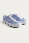 Converse One Star Blue Chill Suede Trainers | Urban Outfitters UK
