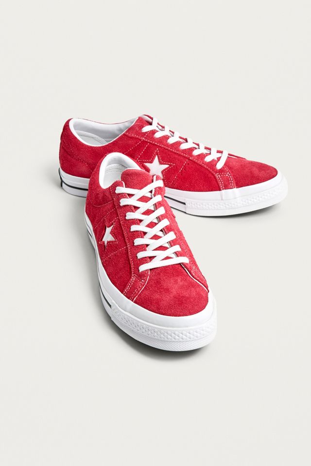 Converse One Star Berry Suede Trainers | Urban Outfitters UK