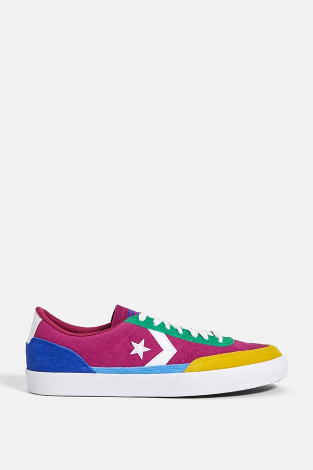 Converse Net Star Classic Multi-Colour Suede Trainers | Urban Outfitters UK