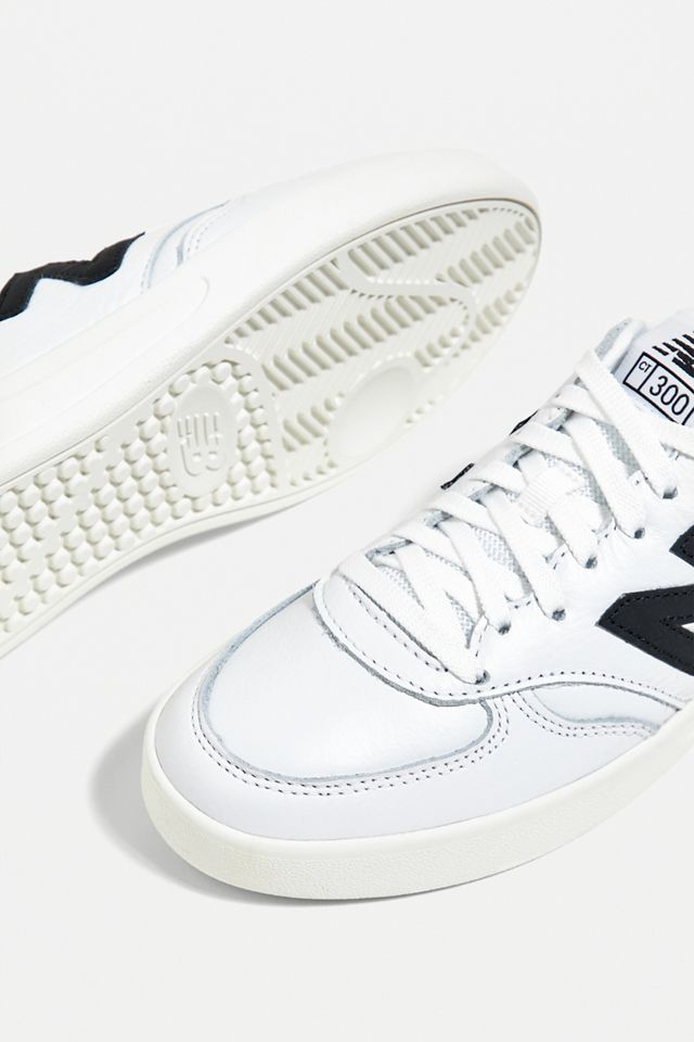 New Balance White & Black CT300 Court Trainers | Urban Outfitters UK