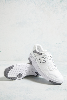 New Balance New Balance BB550 White & Grey Trainers | Urban Outfitters UK