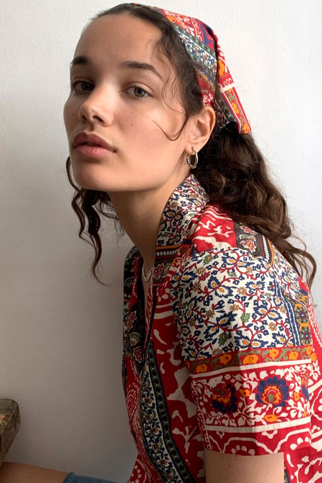 Urban Outfitters Archive - Foulard bandana rouge | Urban Outfitters FR