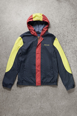 Urban Renewal One-Of-A-Kind Thrifty Towel Armani Colour-Block Jacket ...
