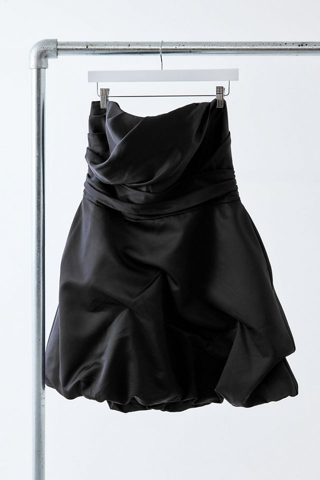Urban Renewal One-Of-A-Kind Black Puffball Mini Prom Dress | Urban ...
