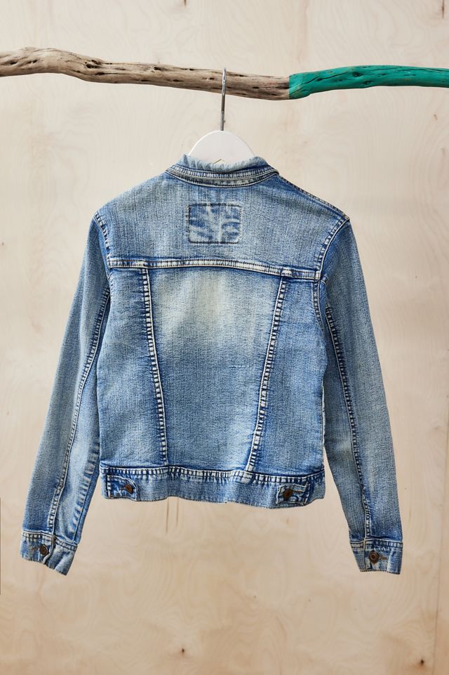 Urban Renewal One-Of-A-Kind Light Denim Jacket | Urban Outfitters UK