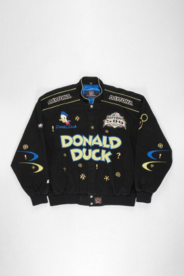 Urban Renewal One-Of-A-Kind NASCAR Donald Duck Racing Jacket | Urban ...