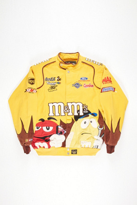 Urban Renewal One-Of-A-Kind Nascar M&Ms Racing Jacket | Urban Outfitters UK