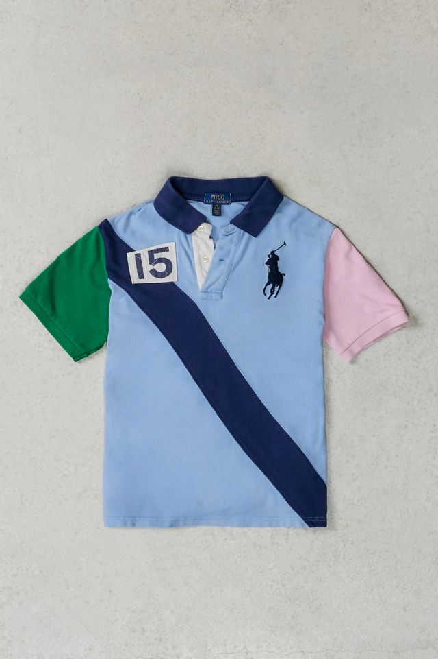 Urban Renewal Ralph Lauren Pastel Polo Shirt | Urban Outfitters UK