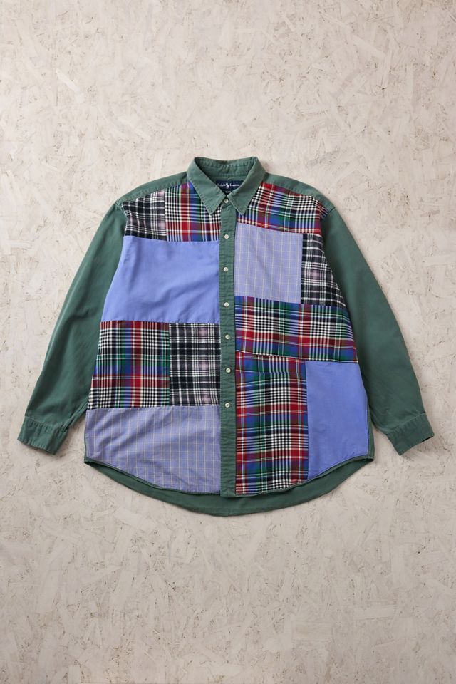 Urban Renewal One-Of-A-Kind Ralph Lauren Patchwork Shirt | Urban ...