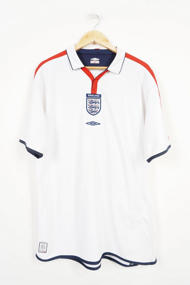 Urban Renewal One-Of-A-Kind England 2003 Reversible Home Football Shirt ...