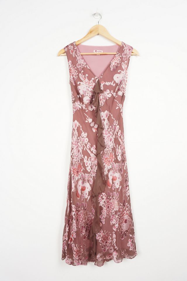 Urban Renewal One-Of-A-Kind Pink Monsoon Maxi Dress | Urban Outfitters UK
