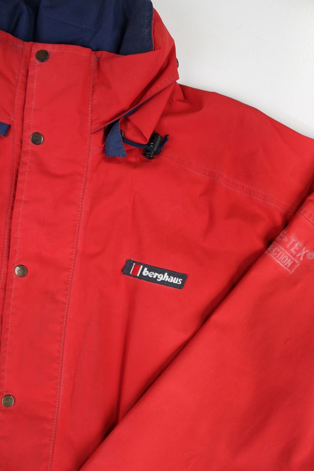 Urban Renewal One-Of-A-Kind Berghaus Red Waterproof Jacket | Urban ...