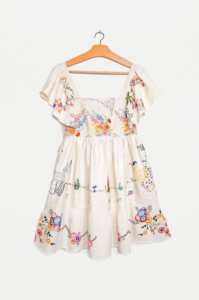 Magpie Vintage One-Of-A-Kind Marine Mini Dress | Urban Outfitters UK