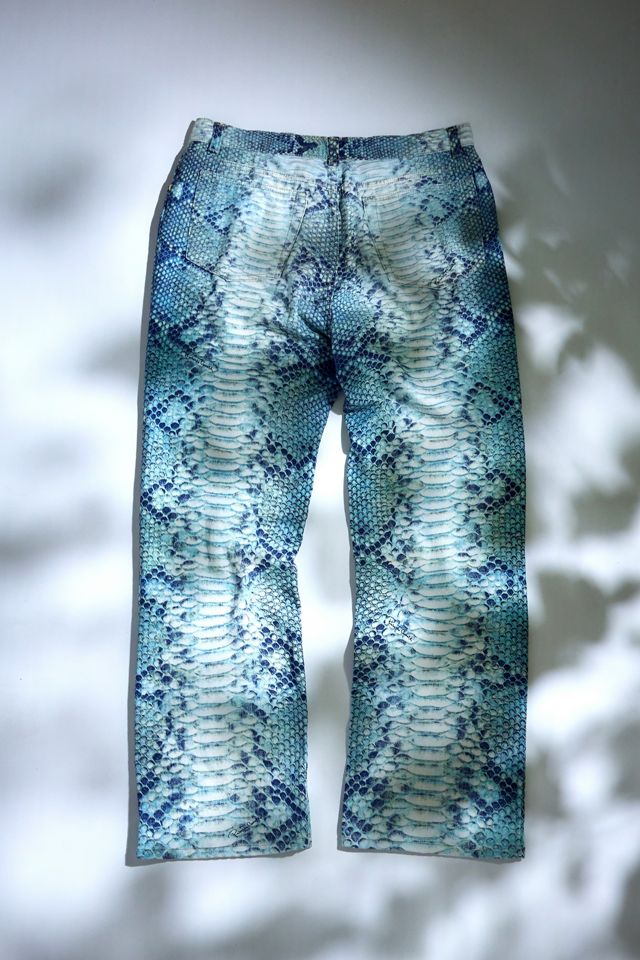 Urban Renewal One-Of-A-Kind Roberto Cavalli Snake Jeans | Urban ...