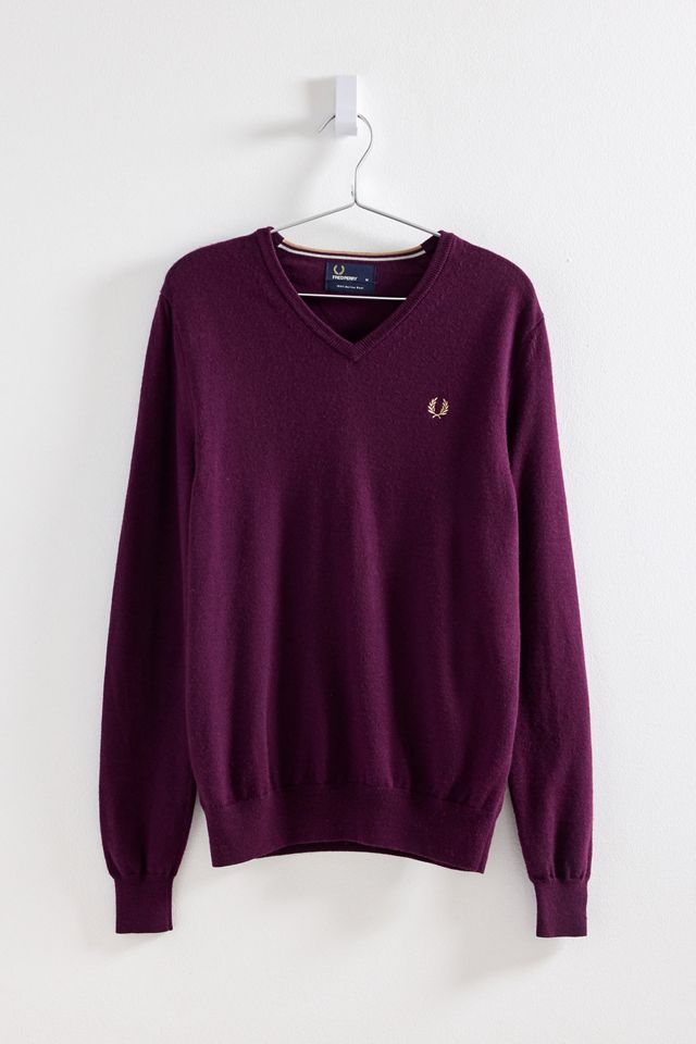Urban Renewal One-Of-A-Kind Fred Perry Knit Jumper | Urban Outfitters UK