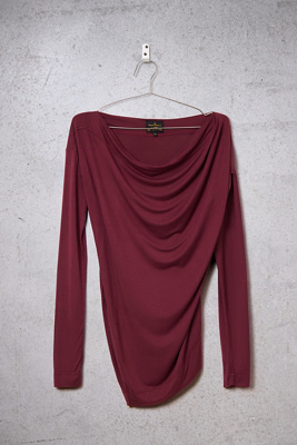 Urban Renewal One-Of-A-Kind Vivienne Westwood Dark Berry Long Sleeve ...