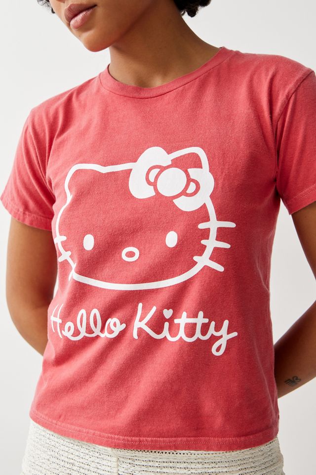 Archive At UO Red Hello Kitty Baby T-Shirt | Urban Outfitters UK