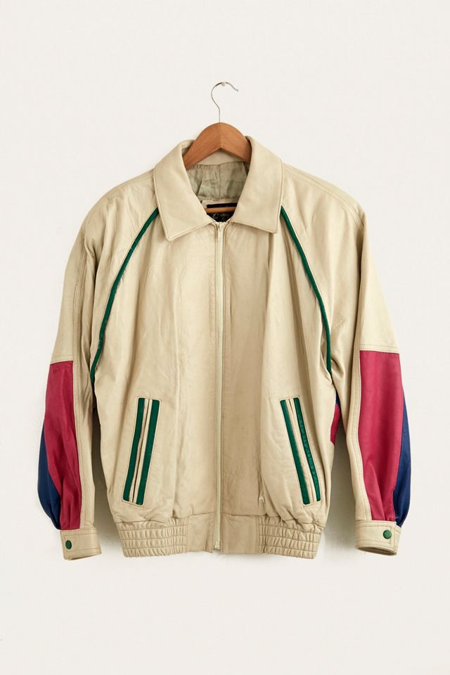 Urban Renewal Vintage One-of-a-Kind Colour-Blocked Leather Snooker ...