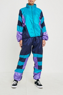 Urban Renewal Vintage Traje Único en Su Tipo de Navy y Purple Shell ...