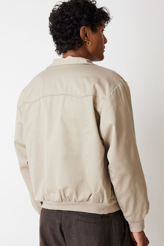 Urban Renewal Salvaged Deadstock Beige Harrington Jacket | Urban ...