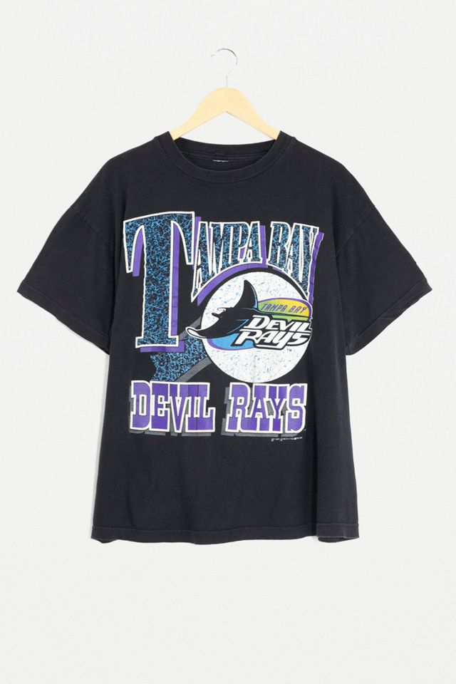 Urban Renewal One-Of-A-Kind Men's Tampa Bay Devil Rays 1995 T-Shirt ...