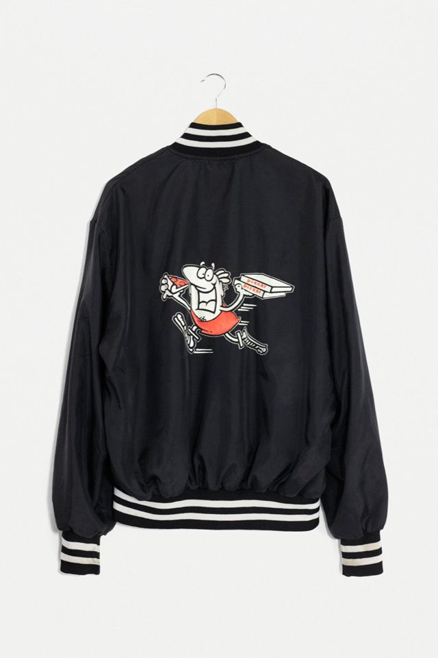 Urban Renewal Vintage Men’s Black Varsity Jacket | Urban Outfitters UK