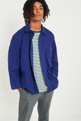Urban Renewal Vintage Customised Blue Work Jacket | Urban Outfitters UK