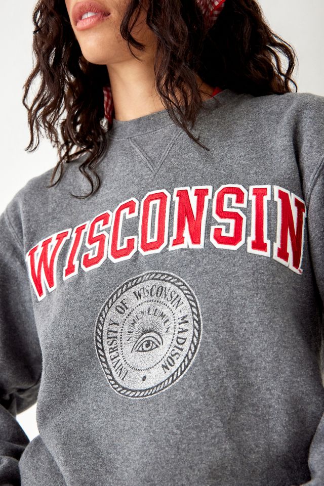 Urban Renewal Vintage Grey Collegiate Sweatshirt | Urban Outfitters UK