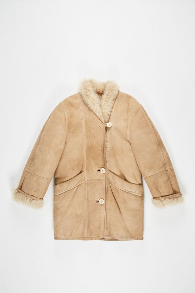 Renovación Urbana Único en Suede & Fur Coat | Urban Outfitters ES