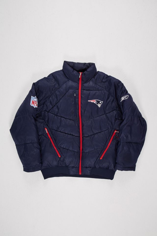 Urban Renewal One-Of-A-Kind New England Patriots Puffer Jacket | Urban ...
