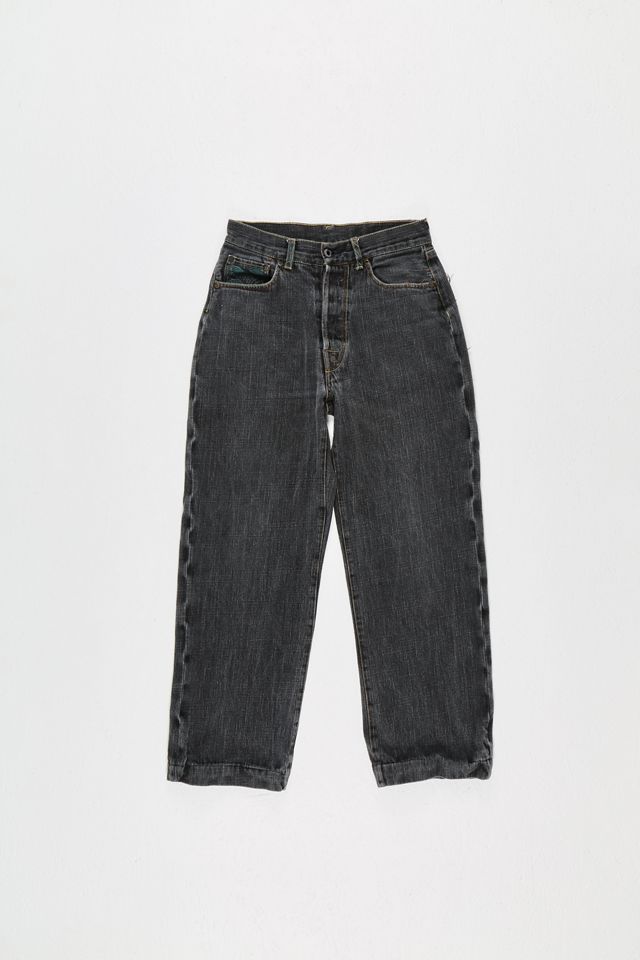 Urban Renewal One-Of-A-Kind Red Monkey Company Embroidered Jeans ...