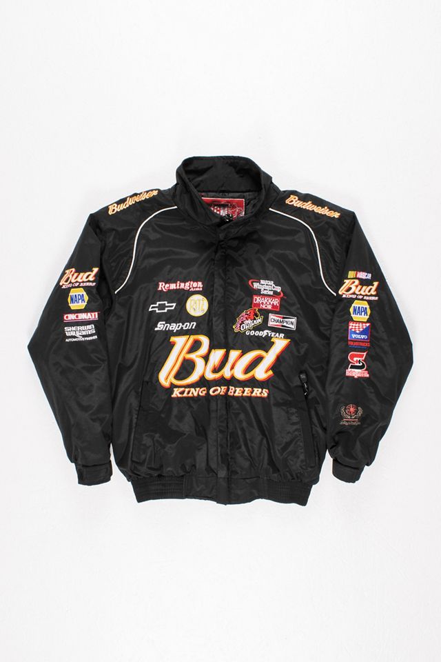 Urban Renewal One-Of-A-Kind Budweiser Racing Jacket | Urban Outfitters UK