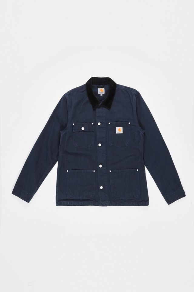 Urban Renewal One-Of-A-Kind Carhartt Navy Michigan Coat | Urban ...
