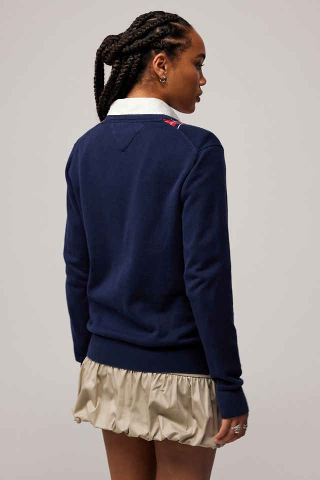 Urban Renewal Vintage Fine Argyle Knit Jumper | Urban Outfitters UK