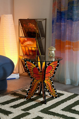Butterfly Side Table | Urban Outfitters UK