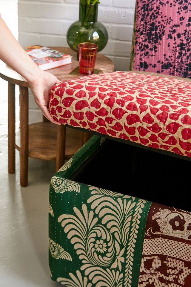 Urban Renewal One-Of-A-Kind Kantha Upholstered Storage Chair | Urban ...