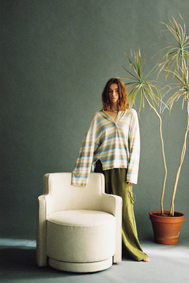 Rhea Swivel Chair | Urban Outfitters UK