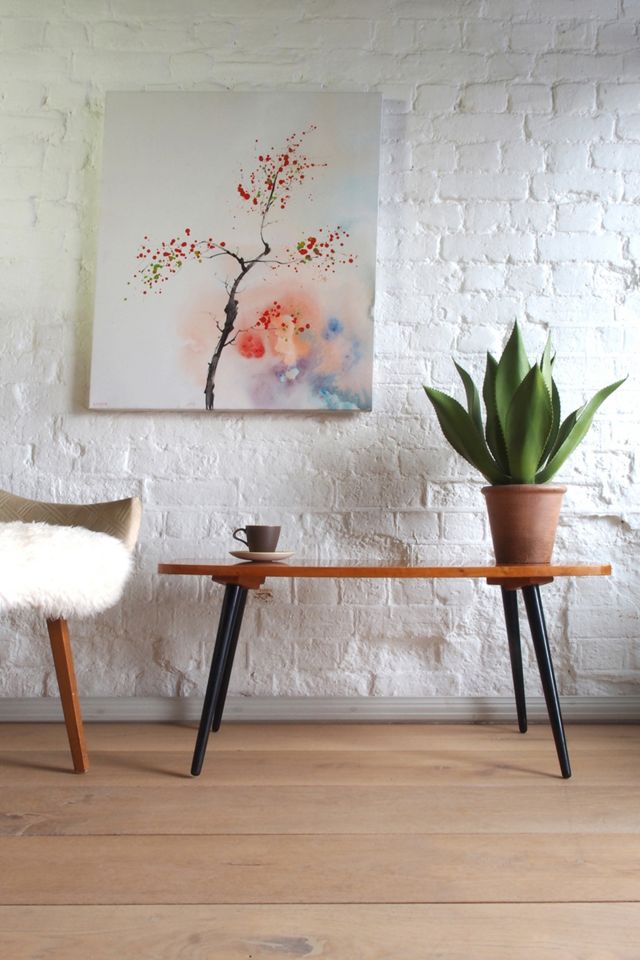 Urban Renewal Vintage Tablet Pin Leg Coffee Table | Urban Outfitters UK