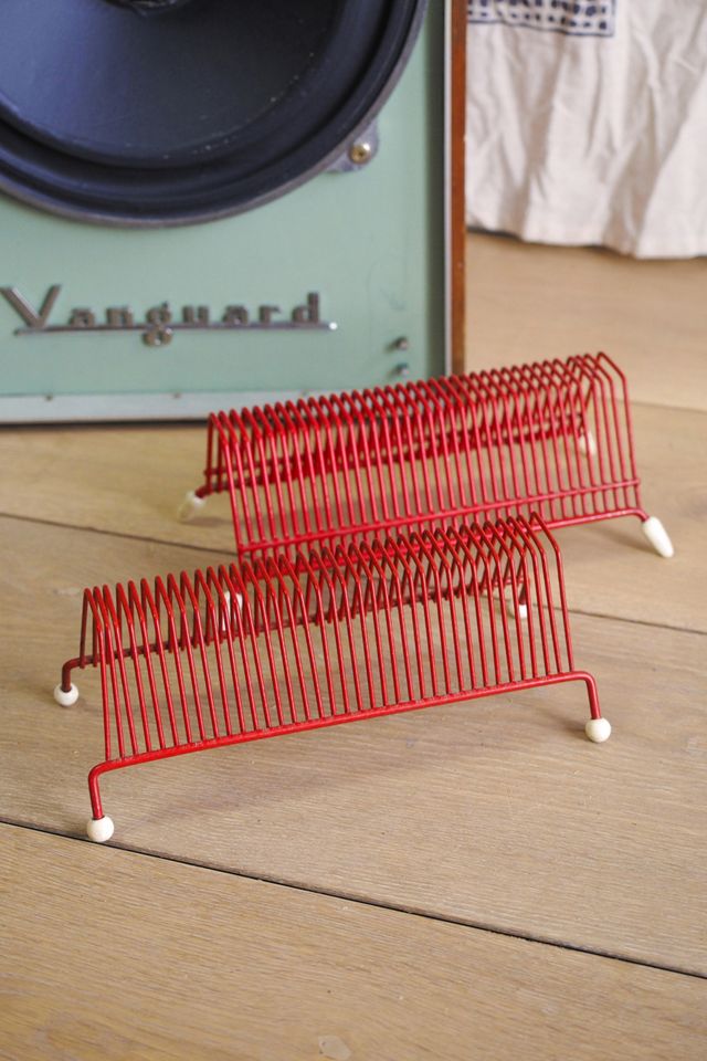 Urban Renewal Vintage 1960s Red Vinyl Racks | Urban Outfitters UK
