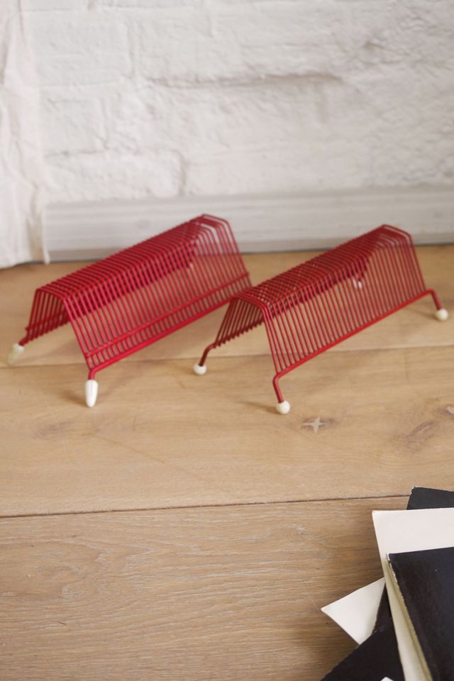 Urban Renewal Vintage 1960s Red Vinyl Racks | Urban Outfitters UK