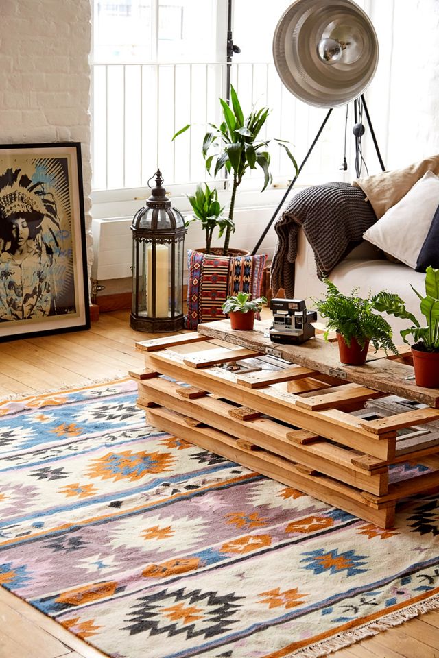 Sundance Woven Wool 5x7 Rug | Urban Outfitters UK