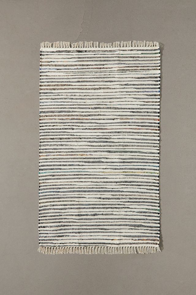 Neutral Tonal Stripe 3x5 Rug | Urban Outfitters UK