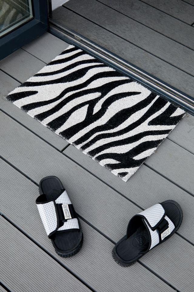 Zebra Print Doormat | Urban Outfitters UK