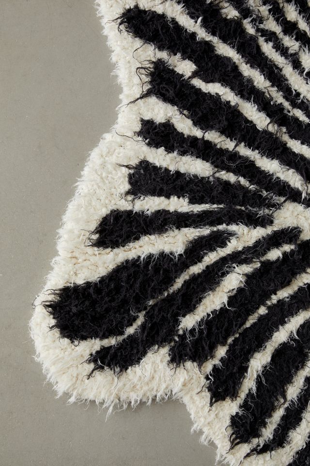 Zebra Rug | Urban Outfitters UK