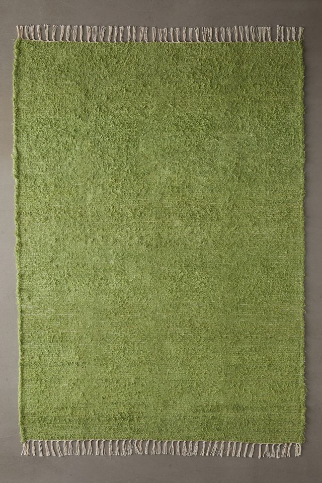 Green Greyson Shaggy 5x7 Rug | Urban Outfitters UK