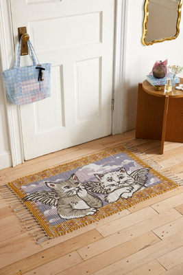Cherub Kitty Rag Rug | Urban Outfitters UK