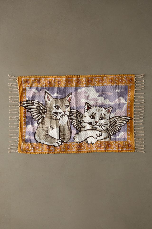 Cherub Kitty Rag Rug | Urban Outfitters UK