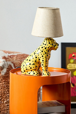 Small Leopard Lamp | Urban Outfitters UK