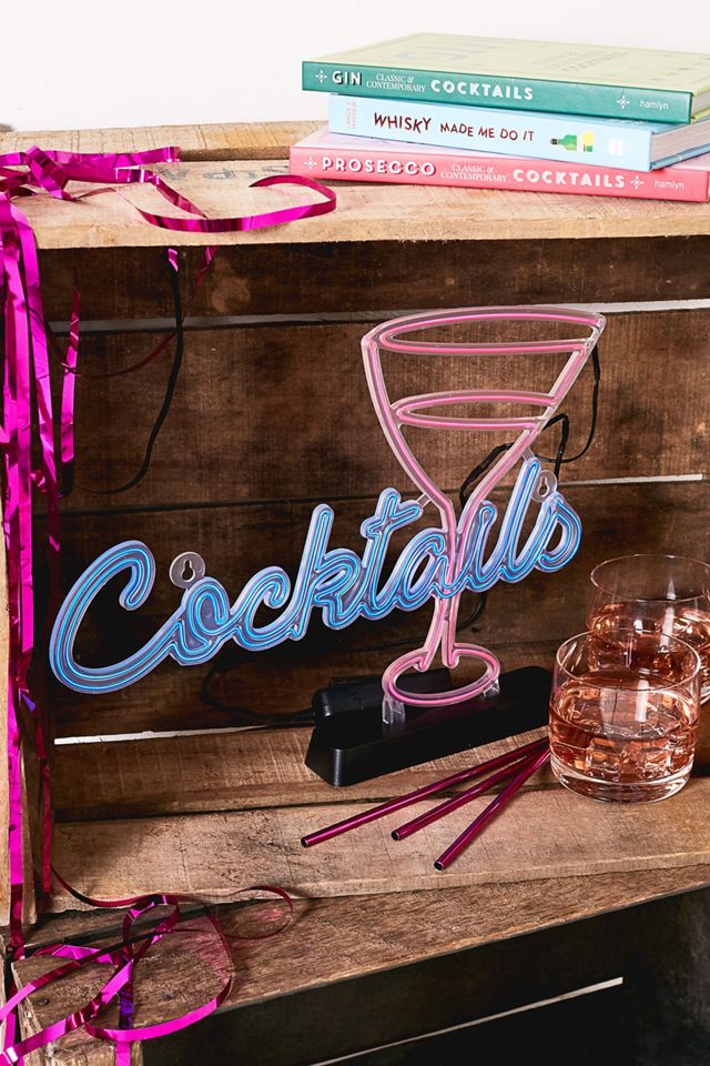 Cocktails Neon Sign | Urban Outfitters UK