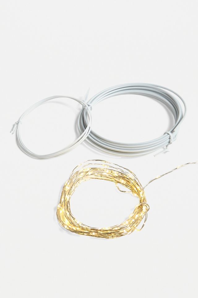 Make Your Own White Fairy Light Sign | Urban Outfitters UK